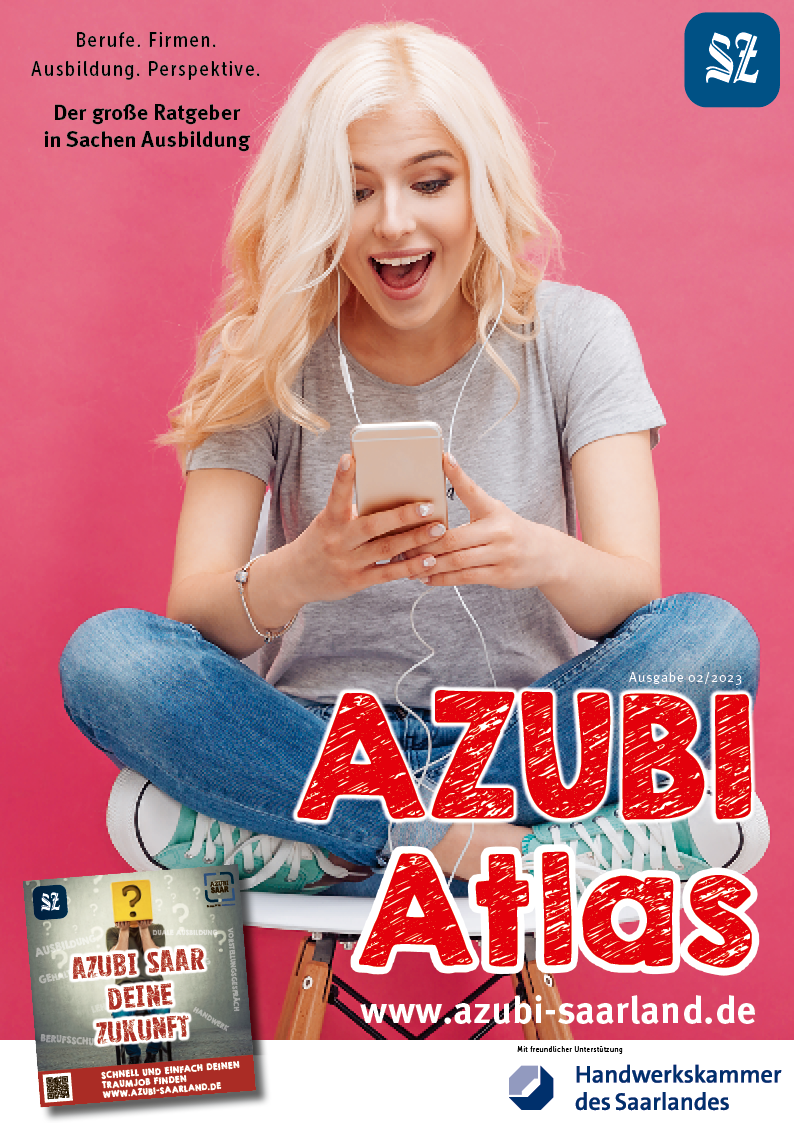 Der neue AZUBI Atlas 02/2023 - Berufe. Firmen. Ausbildung. Perspektive.